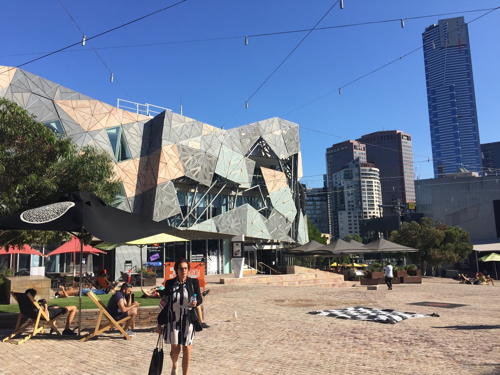 Melbourne rocks – Birkin and Backpack